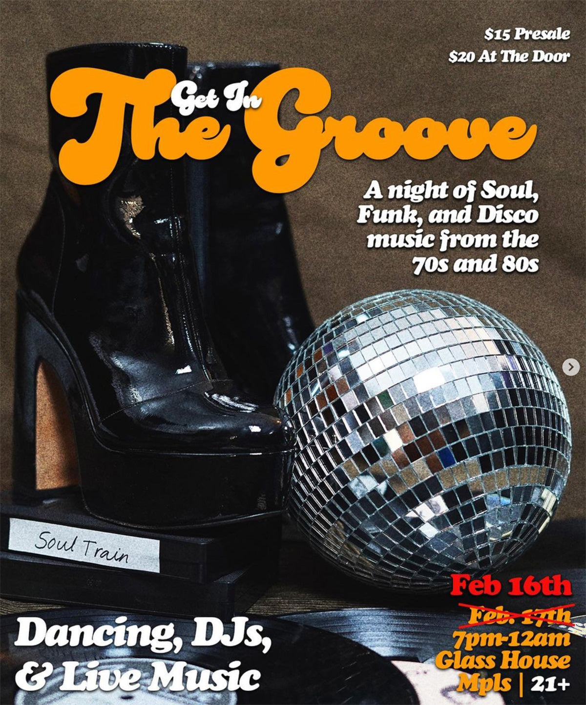 Get in the groove - Glass House